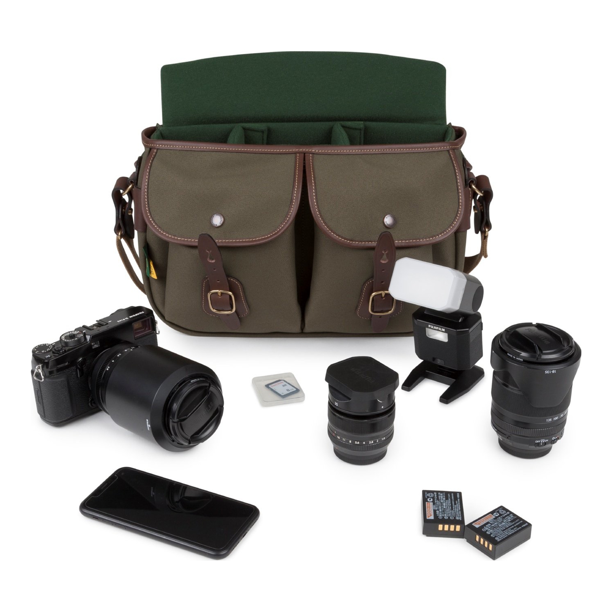 Billingham Hadley Pro 2020, Sage Fibrenyte/Chocolate - Castle Cameras