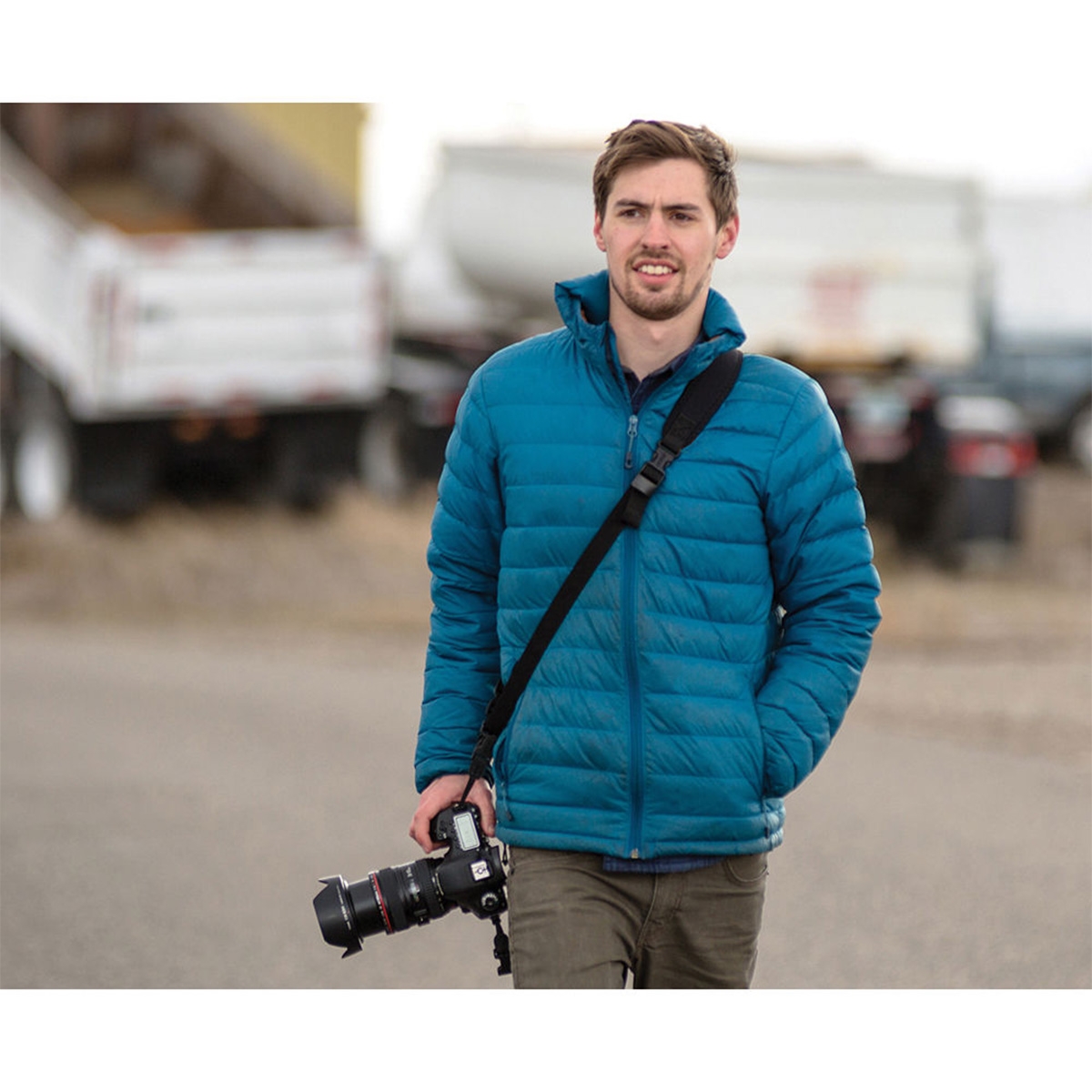 OpTech Super Classic Combo Camera Strap, Black - Castle Cameras