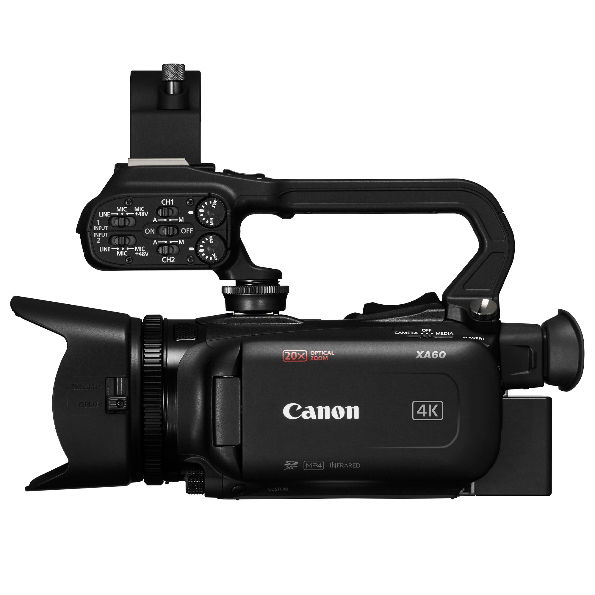Canon XA60 Compact Pro UHD 4K Camcorder | £1449.00 - Castle Cameras