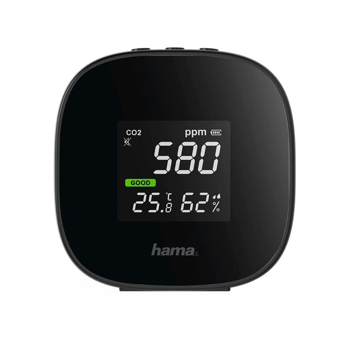 Hama Air Quality Measuring Device, CO2, Temperature, Ambient Humidity ...