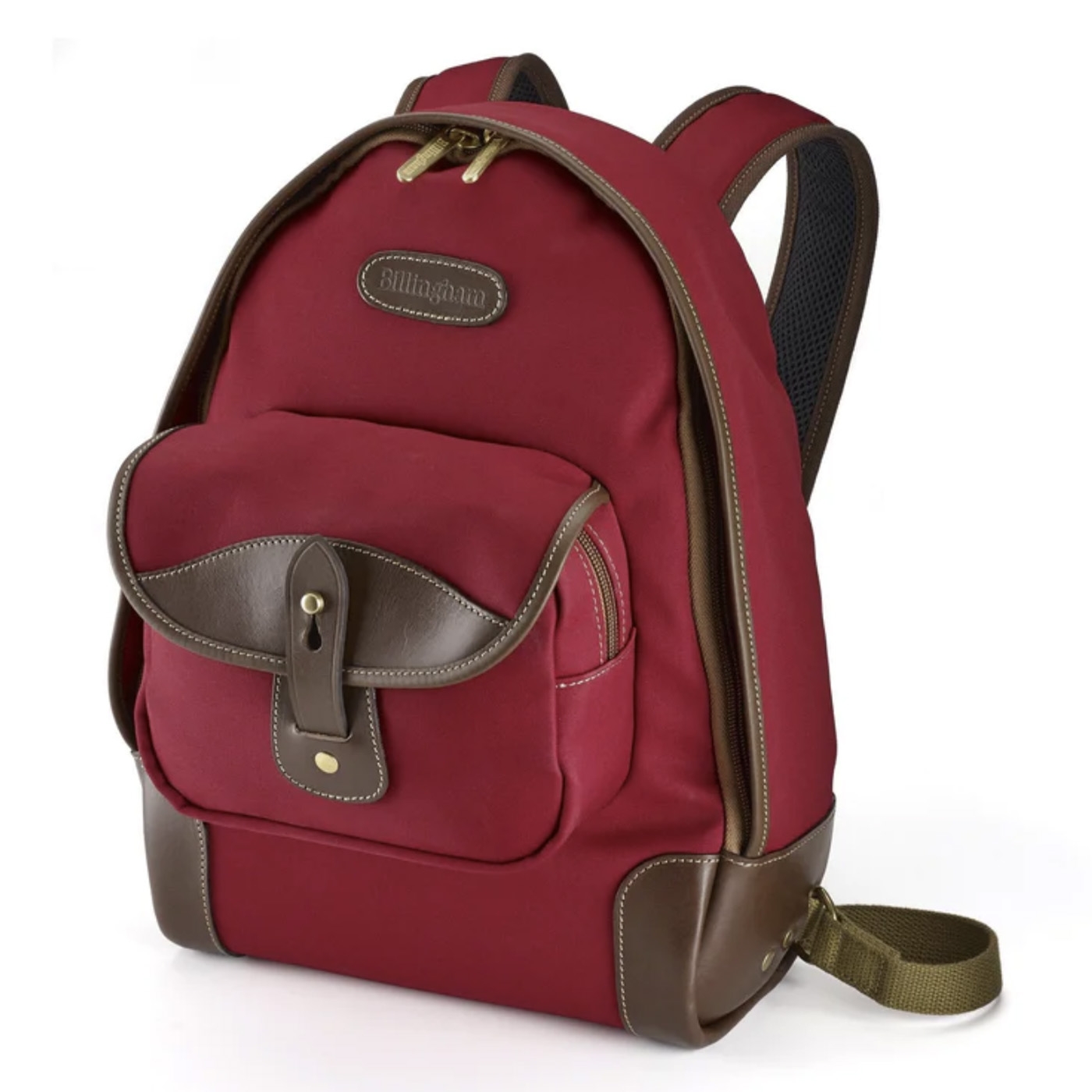 Billingham 35 Rucksack, Burgundy-Chocolate Trim - Castle Cameras