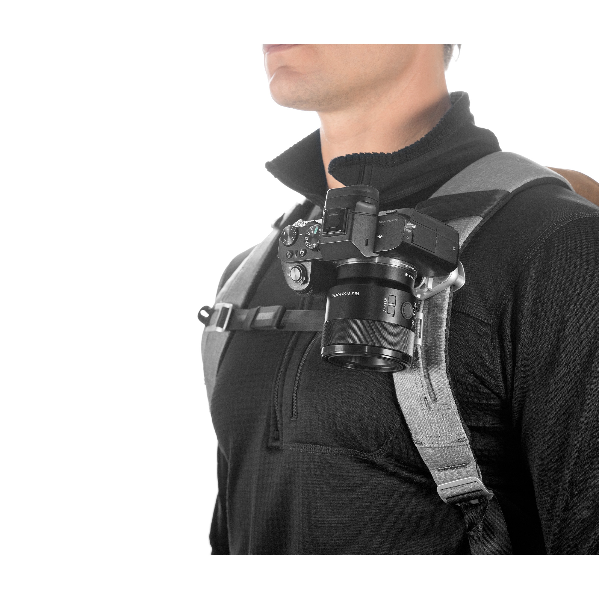 Peak Design Capture Camera Clip v3 no plate, silver - Castle Cameras