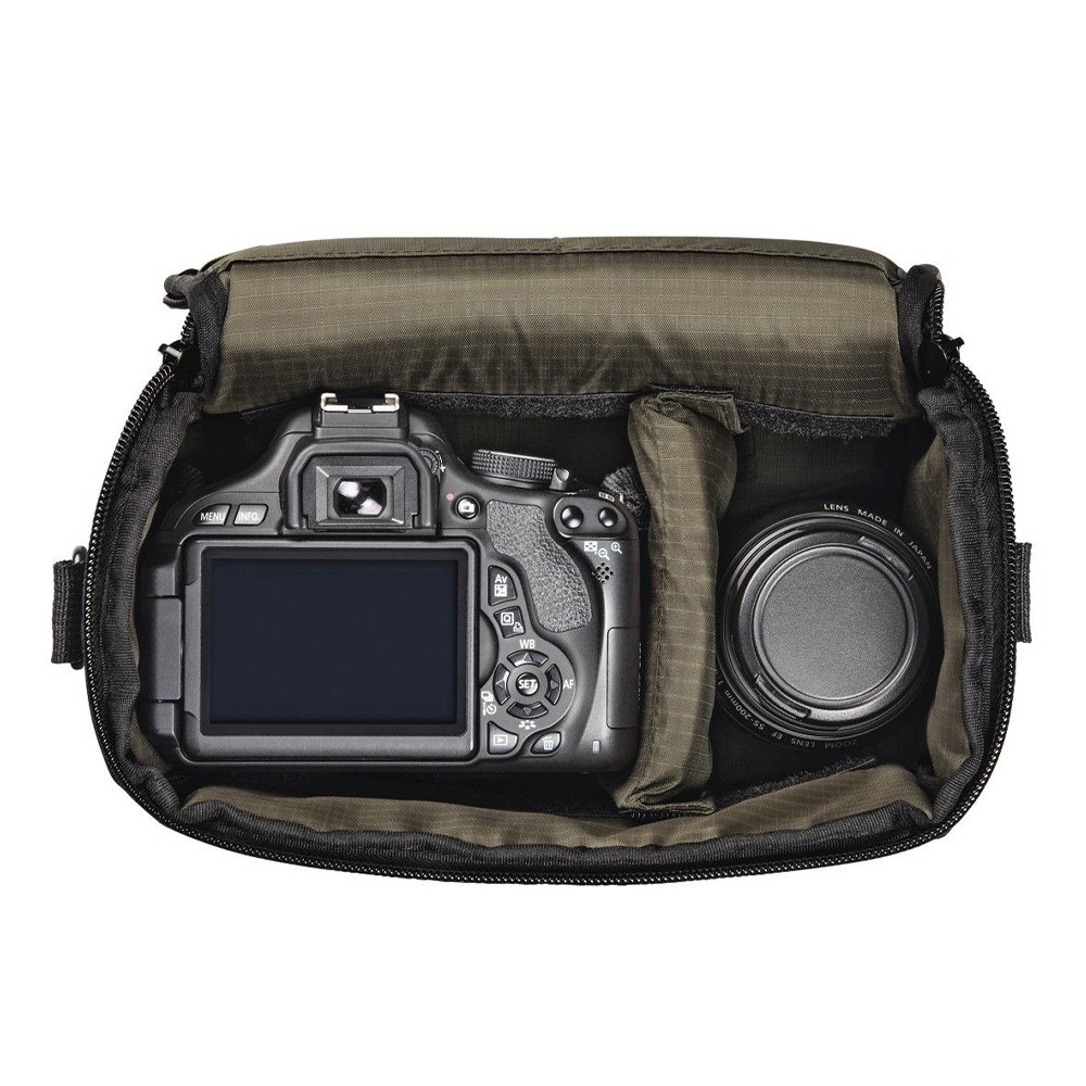 Hama Terra Camera Shoulder Bag, 130, grey - Castle Cameras
