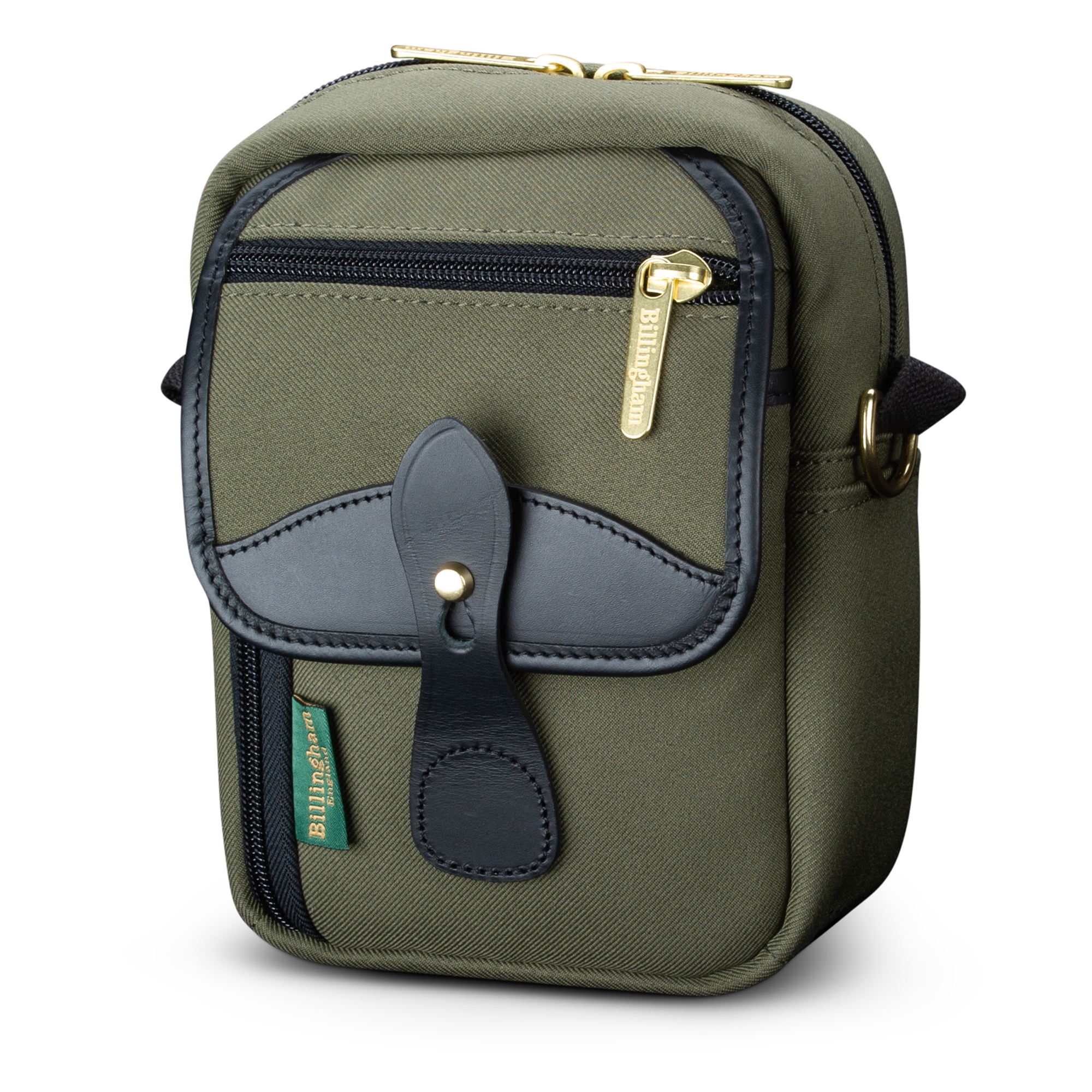Billingham COMPACT STOWAWAY - SAGE FIBRENYTE/ BLACK - Castle Cameras