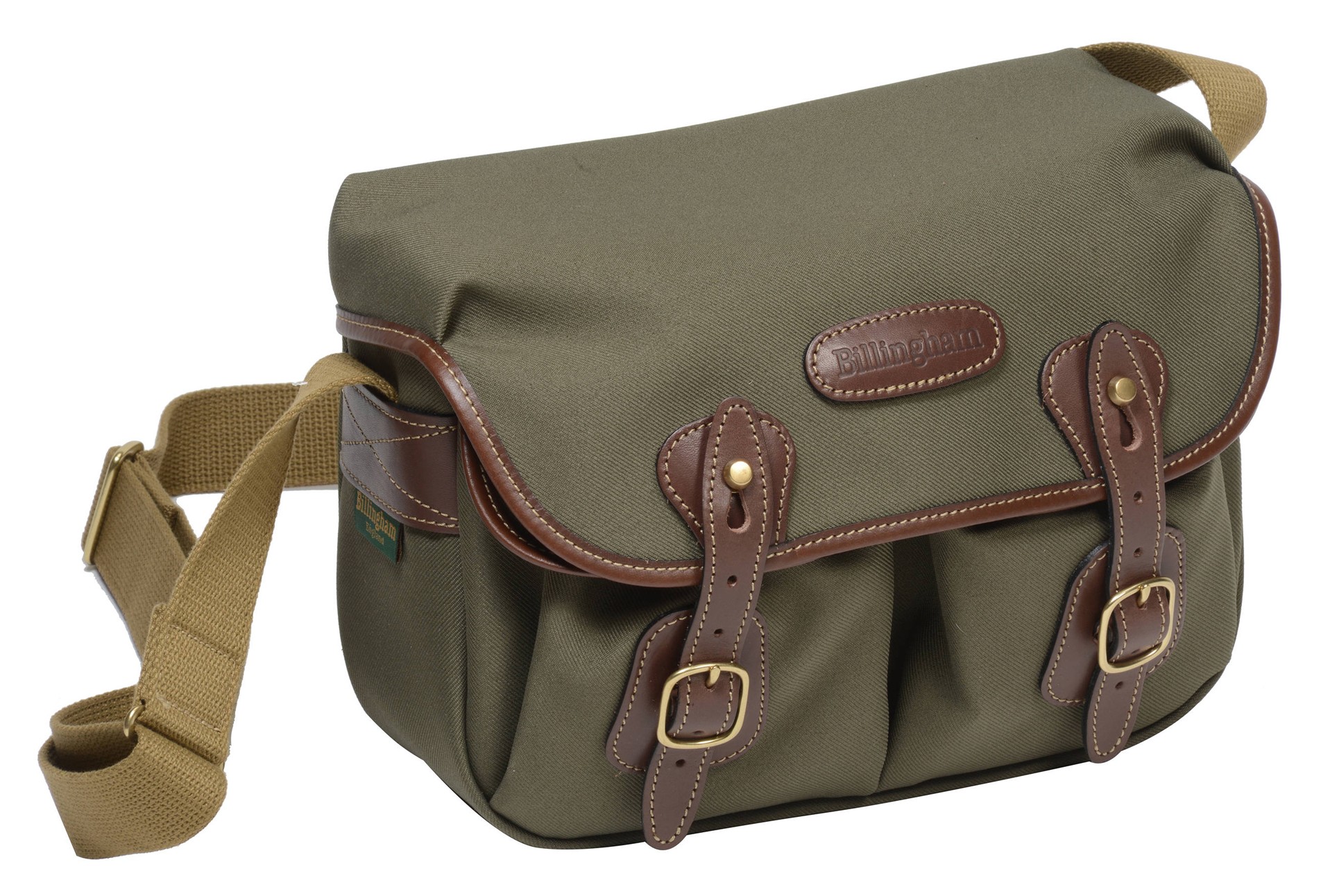 Billingham Hadley Small, Sage Fibrenyte / Chocolate Trim - Castle Cameras