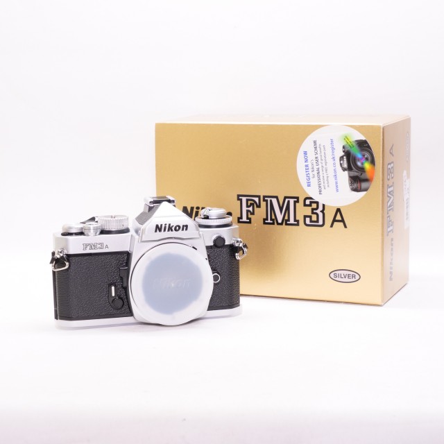 Used Nikon FM3a 35mm SLR body silver